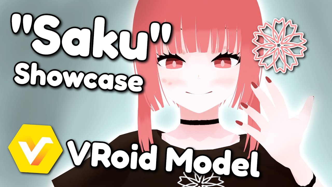 Meet Saku: 3D VRoid Avatar Showcase - YouTube
