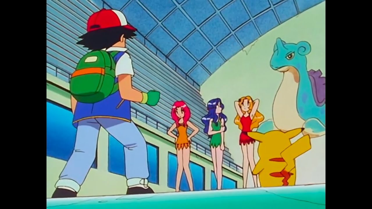 Battle for the Cascade Badge in Cerulean city 💧 #pokemon - YouTube