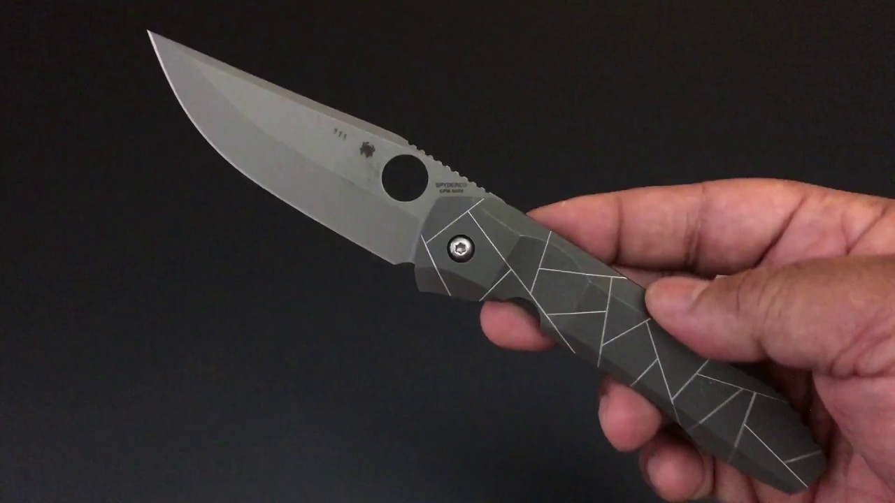 Spyderco Nirvana! The Knife of the Day! - YouTube