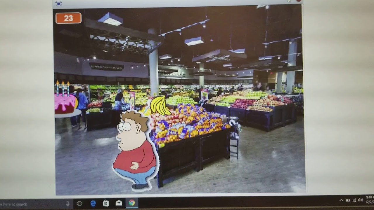 Scratch programming game: Food Run - YouTube