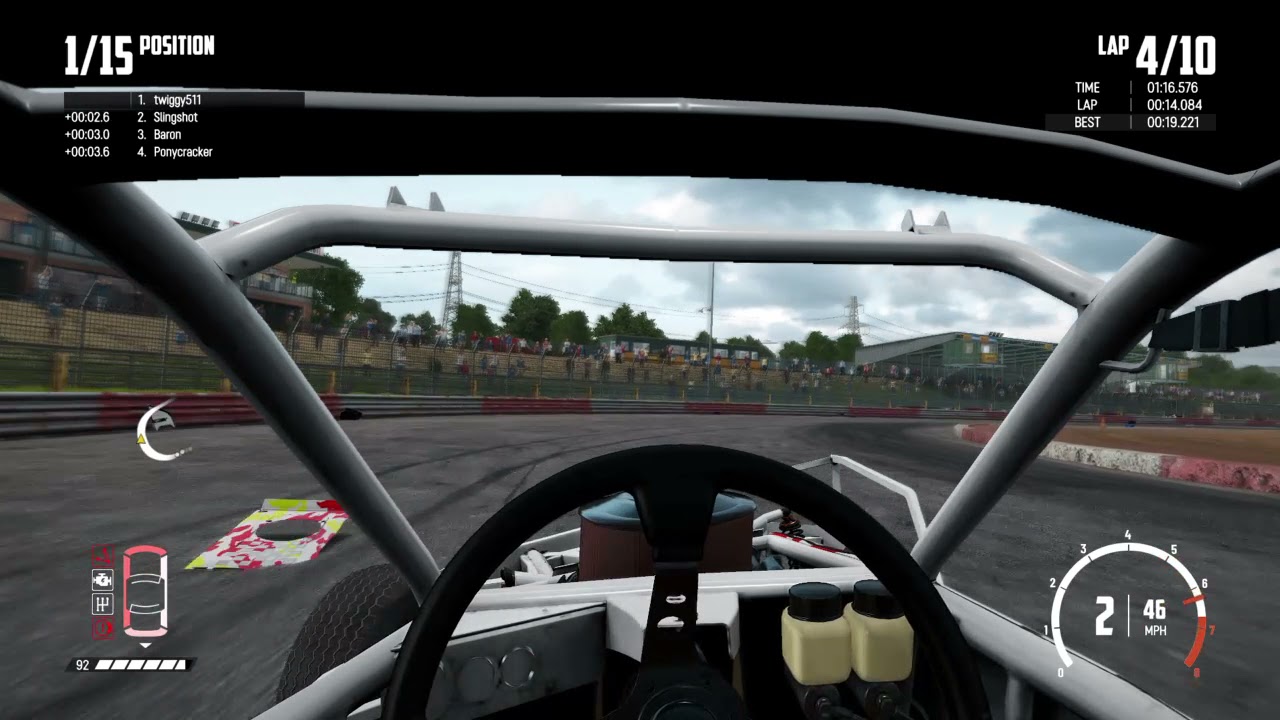 Autograss class 10 LM170 Vinny Gibbons - YouTube