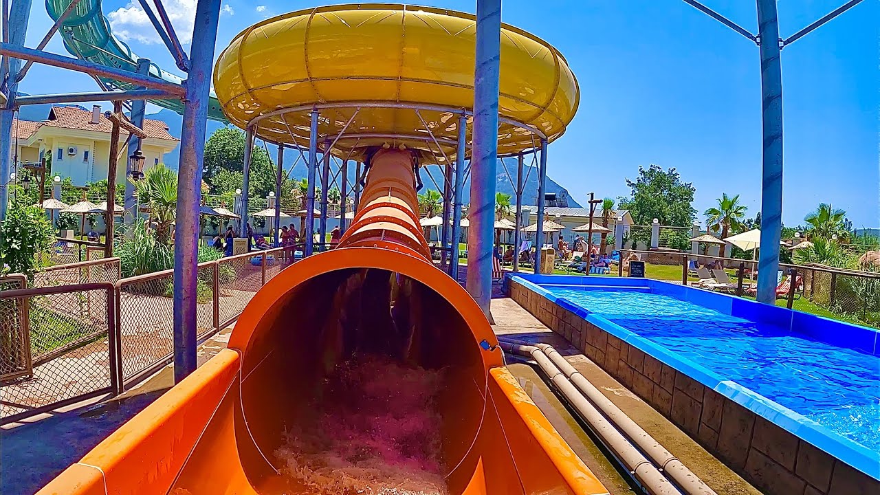 Orka World Waterpark - Vortex Water Slide - YouTube