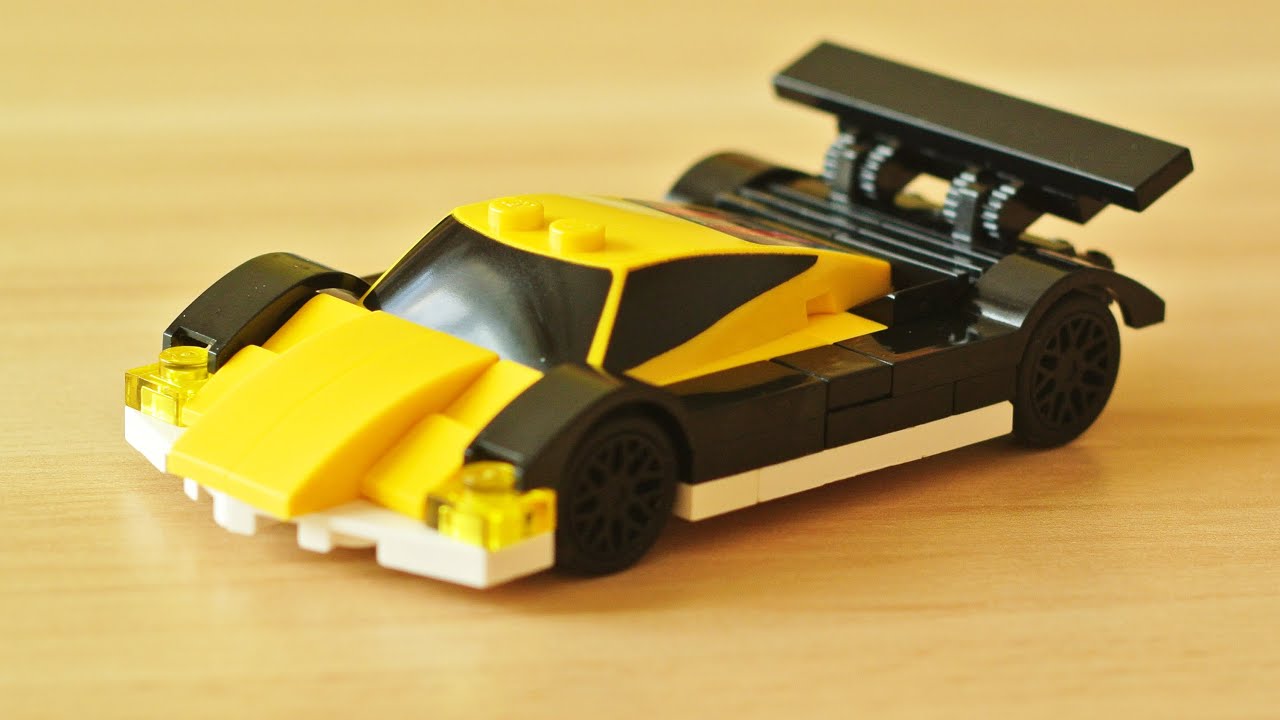 24 Hours of Le Mans Racing Car (Updated Lego Toy) - YouTube