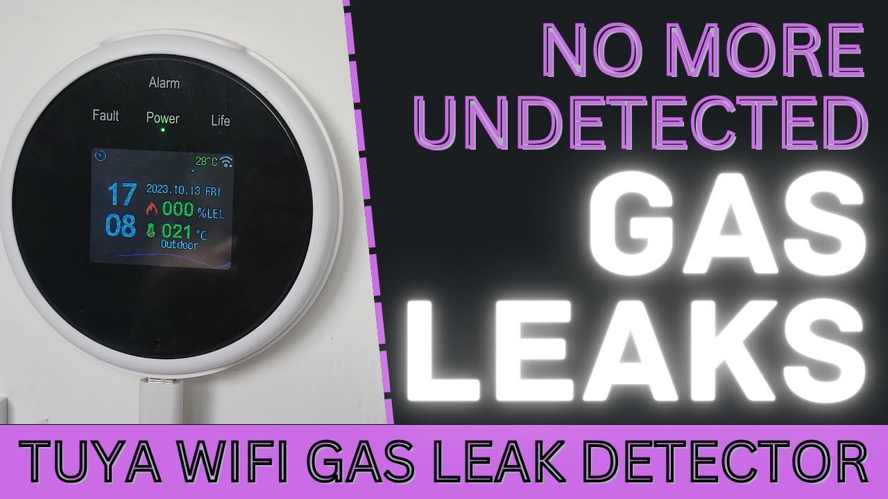 Tuya Smart Gas Leak Detector REVIEW - YouTube