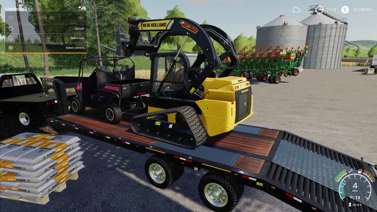 Farming Simulator 19 camping part one - YouTube