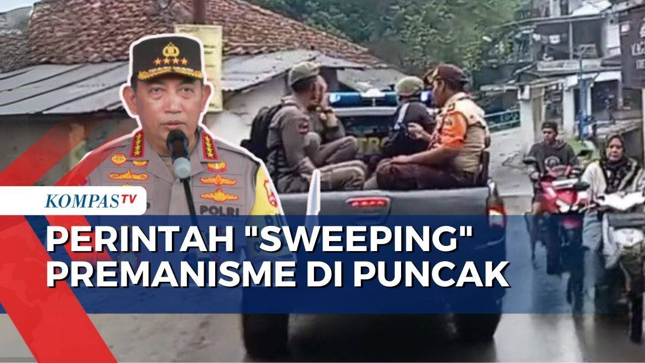 Polisi Sweeping Preman di Puncak - YouTube