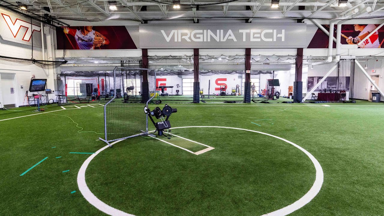 Virginia Tech Softball: Indoor Facility Tour - YouTube