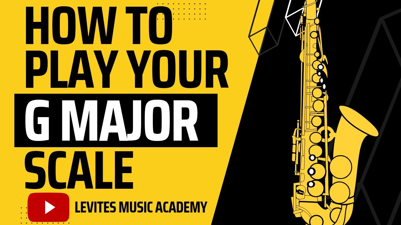 HOW TO PLAY YOUR G MAJOR SCALE ON THE SAXOPHONE #youtube #saxophone # ...