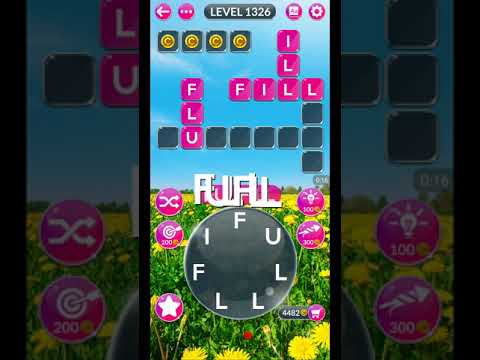 WORDSCAPES IN BLOOM LEVEL 1326 masaya ang mga salita - YouTube