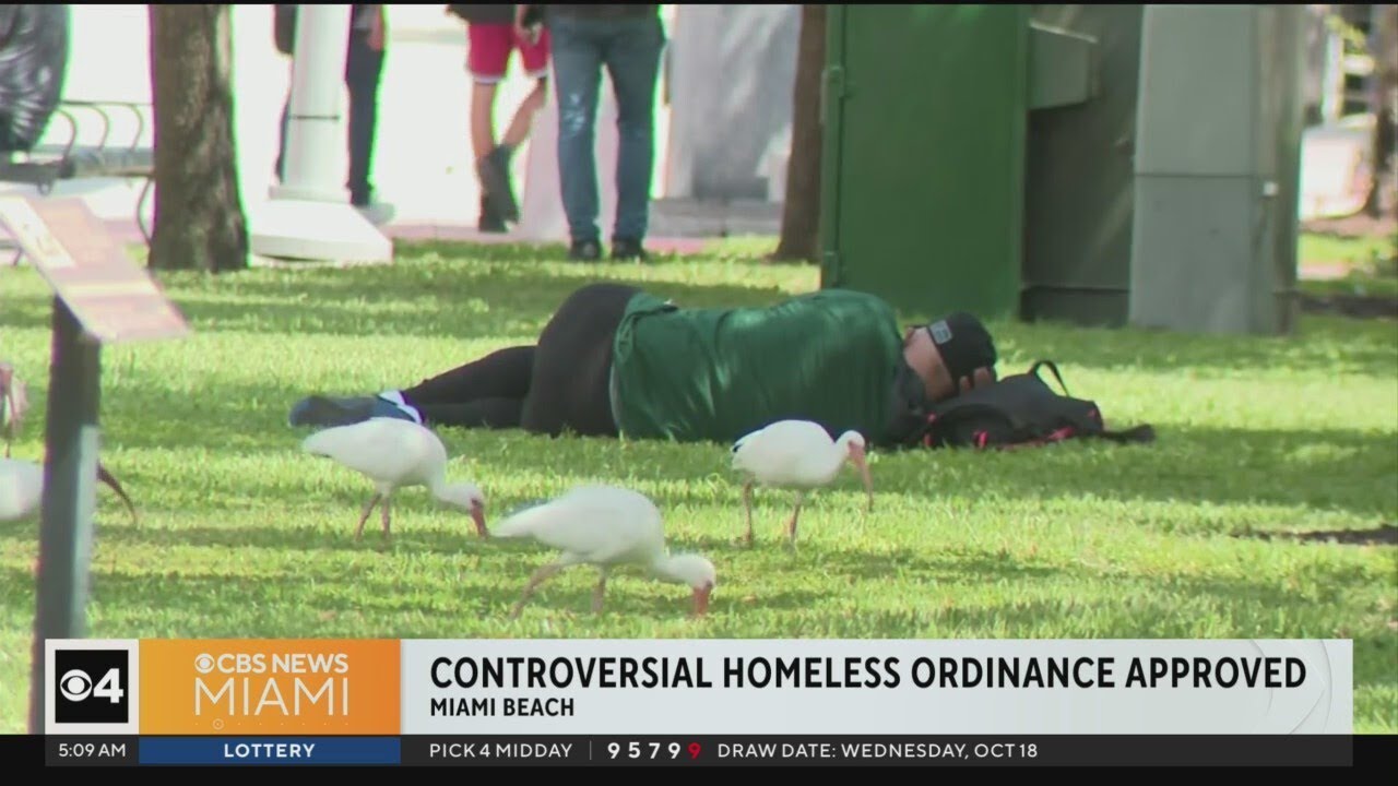 Miami Beach approves controversial measure for people experiencing ...