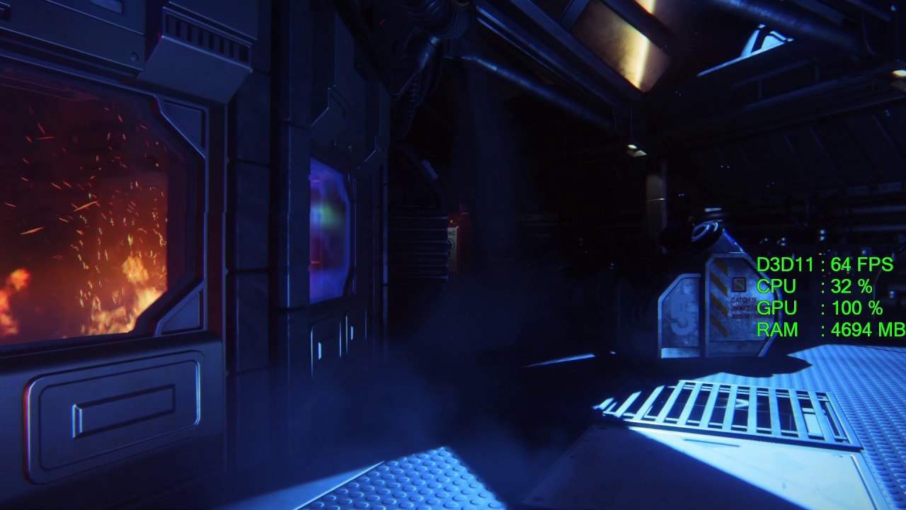 AMD Radeon RX 560 -- Intel Core i3-7100 -- Alien Isolation Benchmark ...