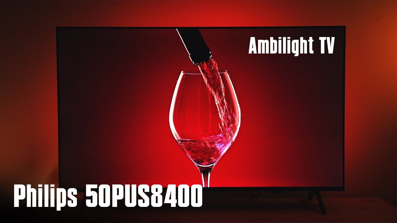 Slika, zvuk, svetlo - Philips 50PUS8400 recenzija - YouTube