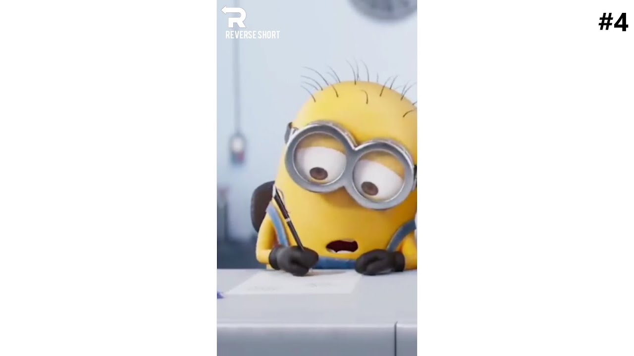 #minions Reversed Watch Now With Unique Concept #ytshorts #shorts - YouTube