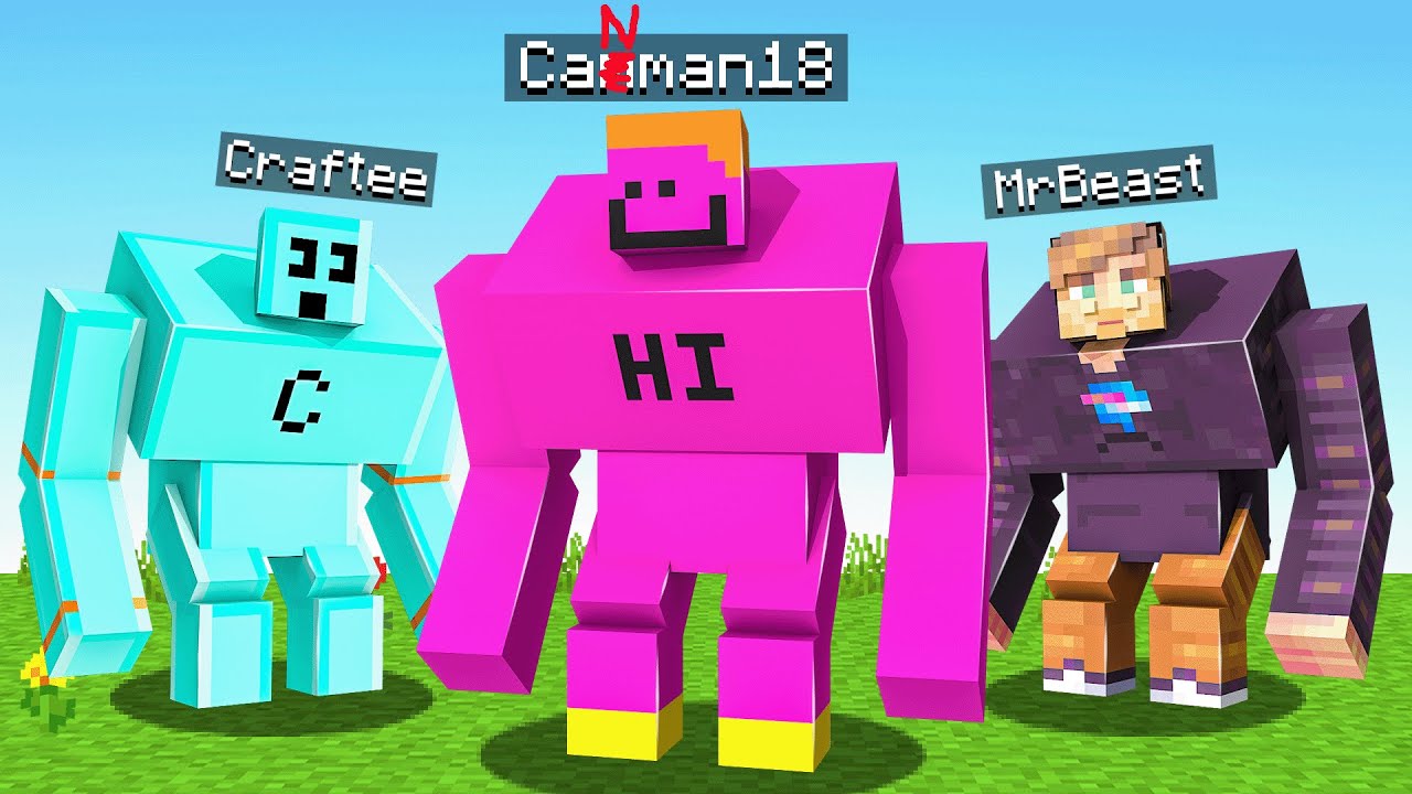 Minecraft But There's Custom Bosses - YouTube