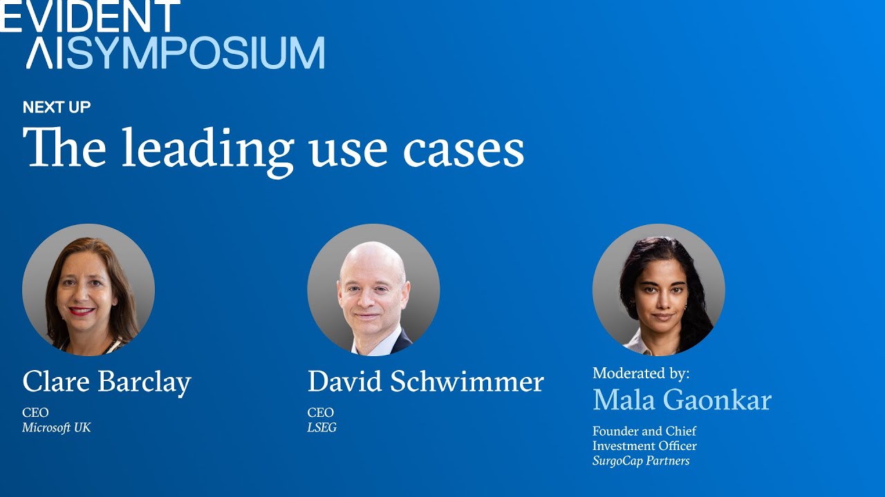 The Leading Use Cases Panel | London Evident AI Symposium | June 2024 - YouTube