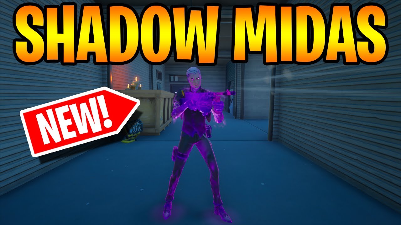 Shadow Midas + Shadow Midas Drum Gun Location in Fortnitemares!! - YouTube