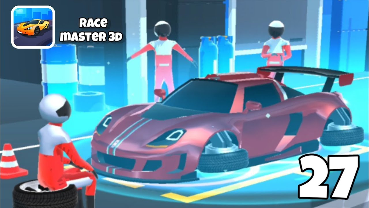 Upgrade most beautiful car - Race master 3d gameplay part 27 - YouTube