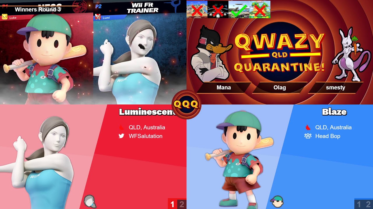 QQQ1: Luminescent vs Blaze (Winners Round 3) - YouTube