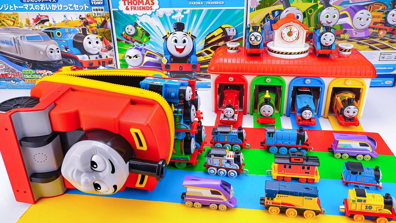 Secret Unboxing Thomas and Friends Thomas the Little Train Toys ...