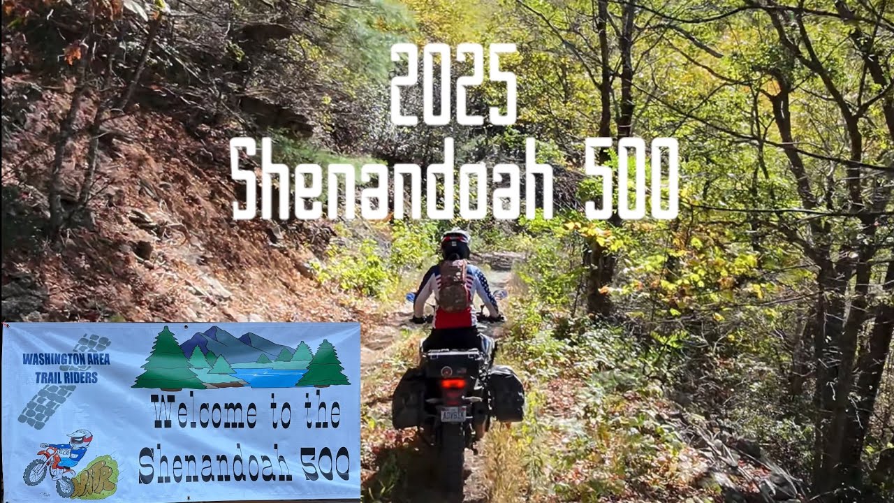 MotoVagabondNate: 2025 Shenandoah 500 on CFMoto Ibex 450 - YouTube