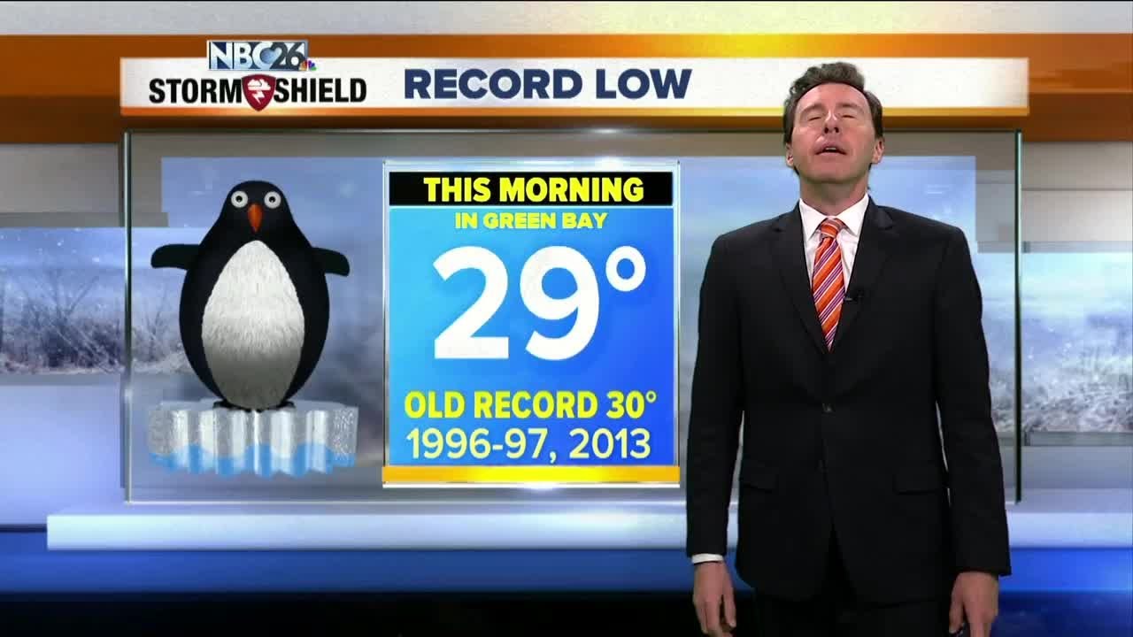 Michael Fish's NBC 26 weather forecast - YouTube