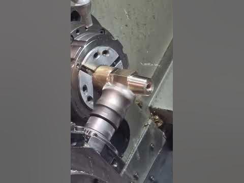Cnc Lathe Hexagon Machining #cnc #lathe #machine #machinery #manual ...