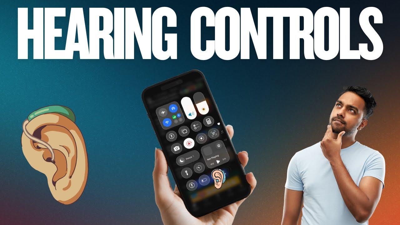 How to Set Up & Use Hearing Control Center on iPhone & iPad - YouTube