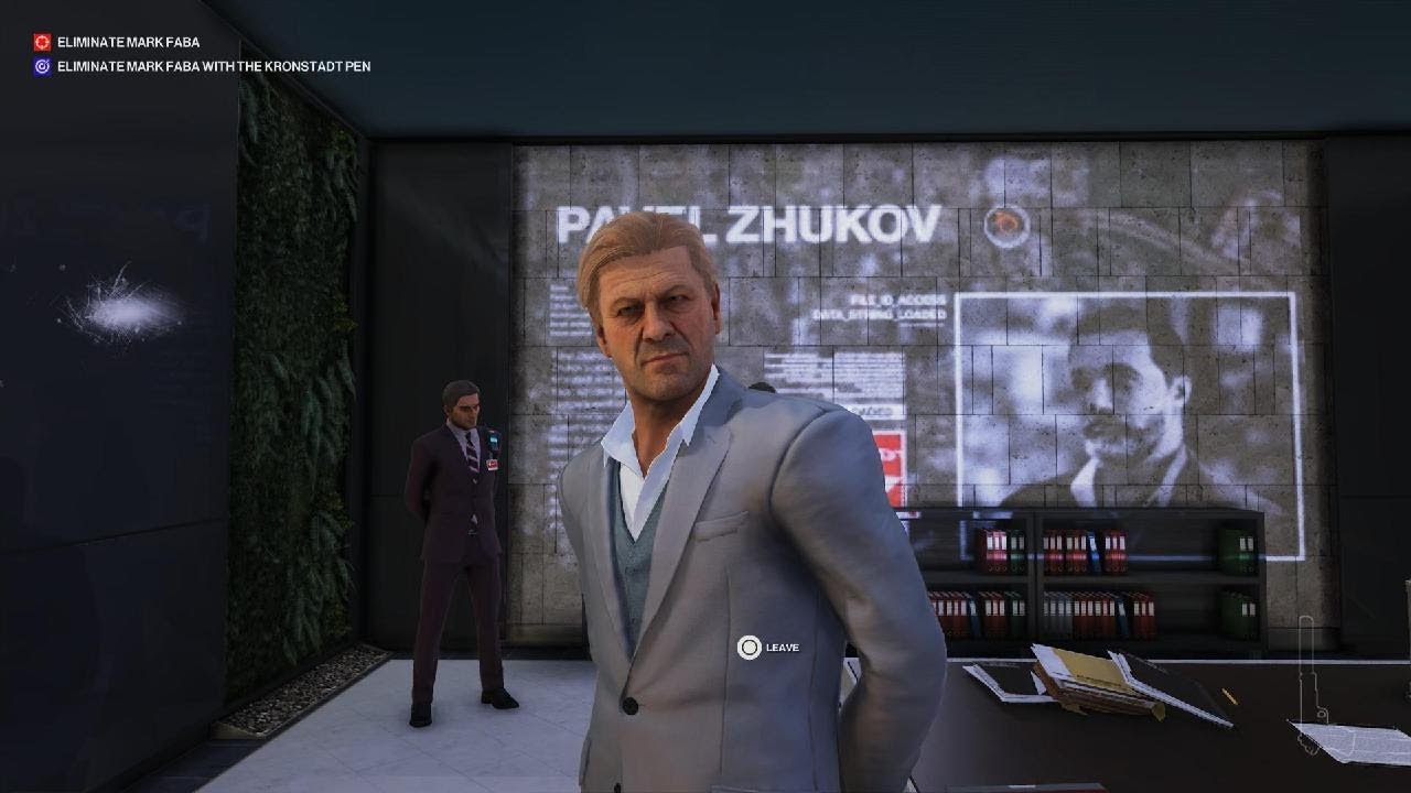 HITMAN elusive target arcade mark faba - YouTube