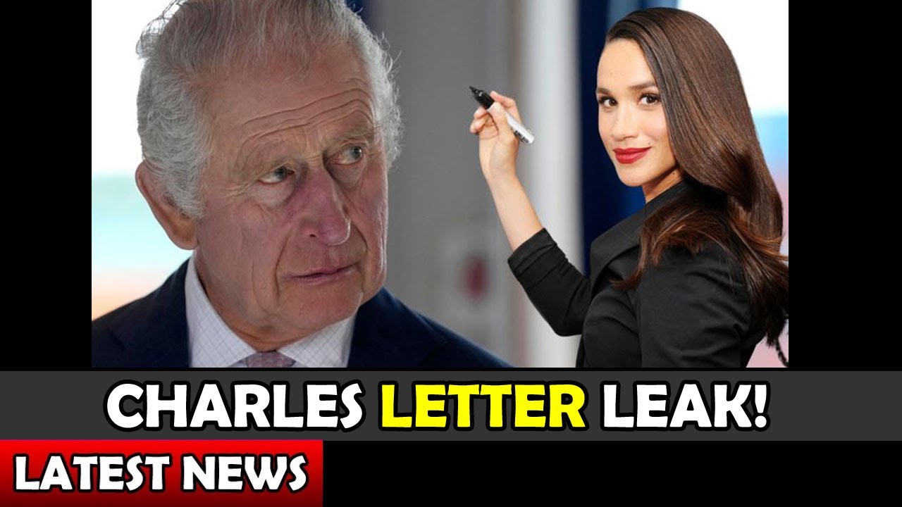 King Charles Letter LEAK! Meghan and Harry Latest News - YouTube