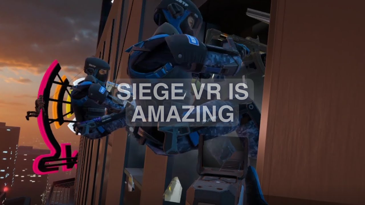Siege VR is ADDICTING//Breachers - YouTube