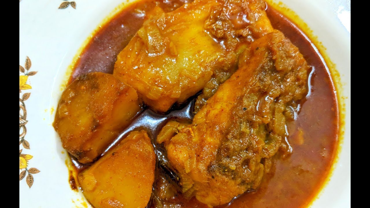 Katla (Catla) Macher Kalia | Bengalli Fish Curry Recipe | কাতলা মাছের ...