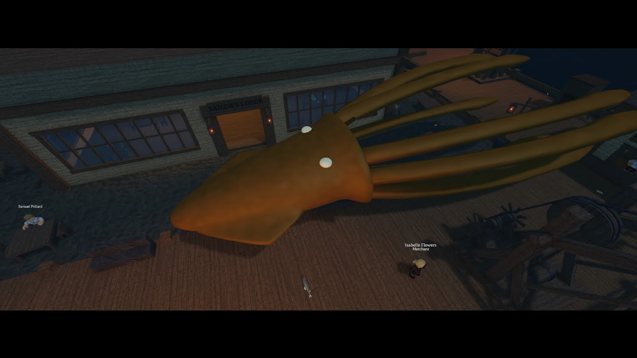 Comically Large Squid | Arcane Odyssey - YouTube