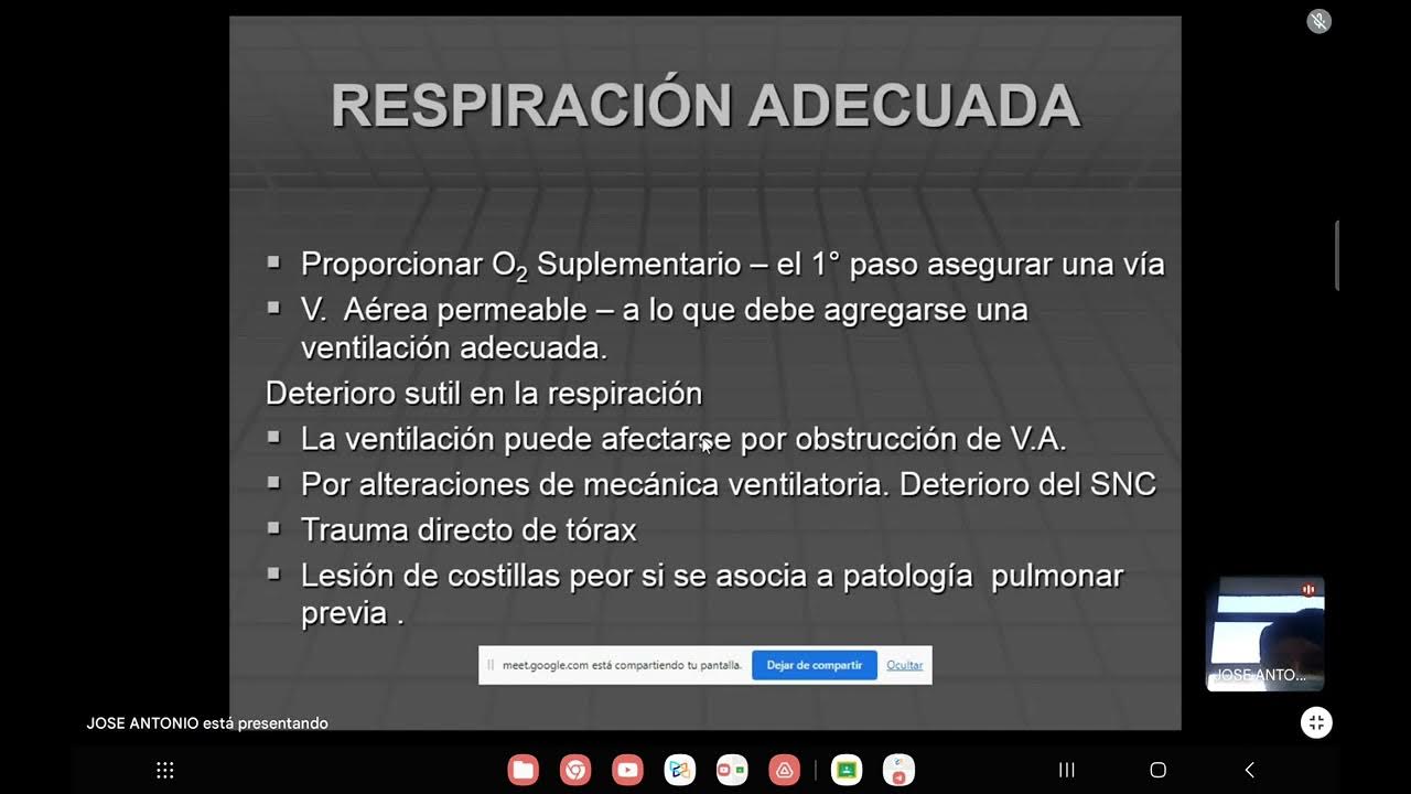 CLASE MANEJO DE VIA AEREA Y VENTILACION - CIRUGIA - YouTube