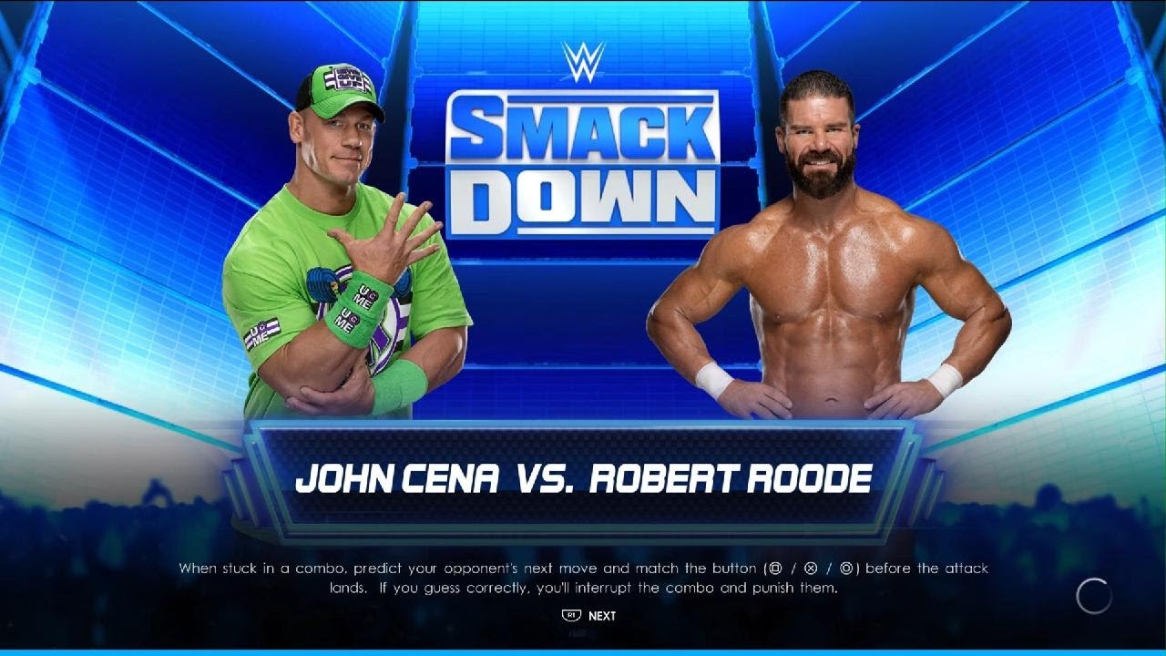 WWE John Cena vs Robert Roode - YouTube