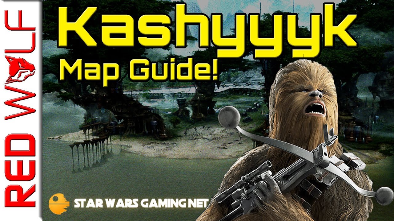 Kashyyyk Map Guide! w/ Overlays! - Star Wars Battlefront 2 - YouTube