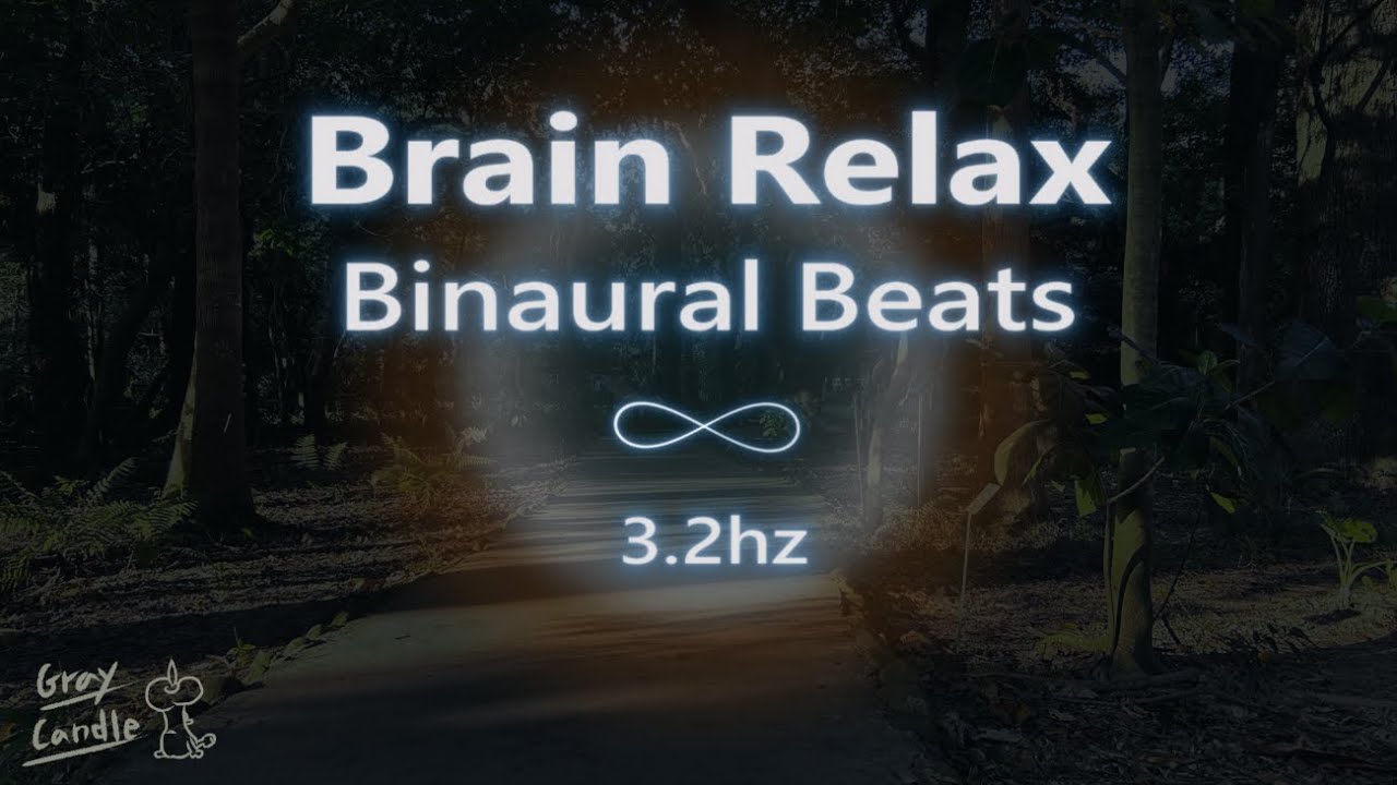 1hour Relaxing Music | Meditation Music | Brain Relax | Binaural Beats ...