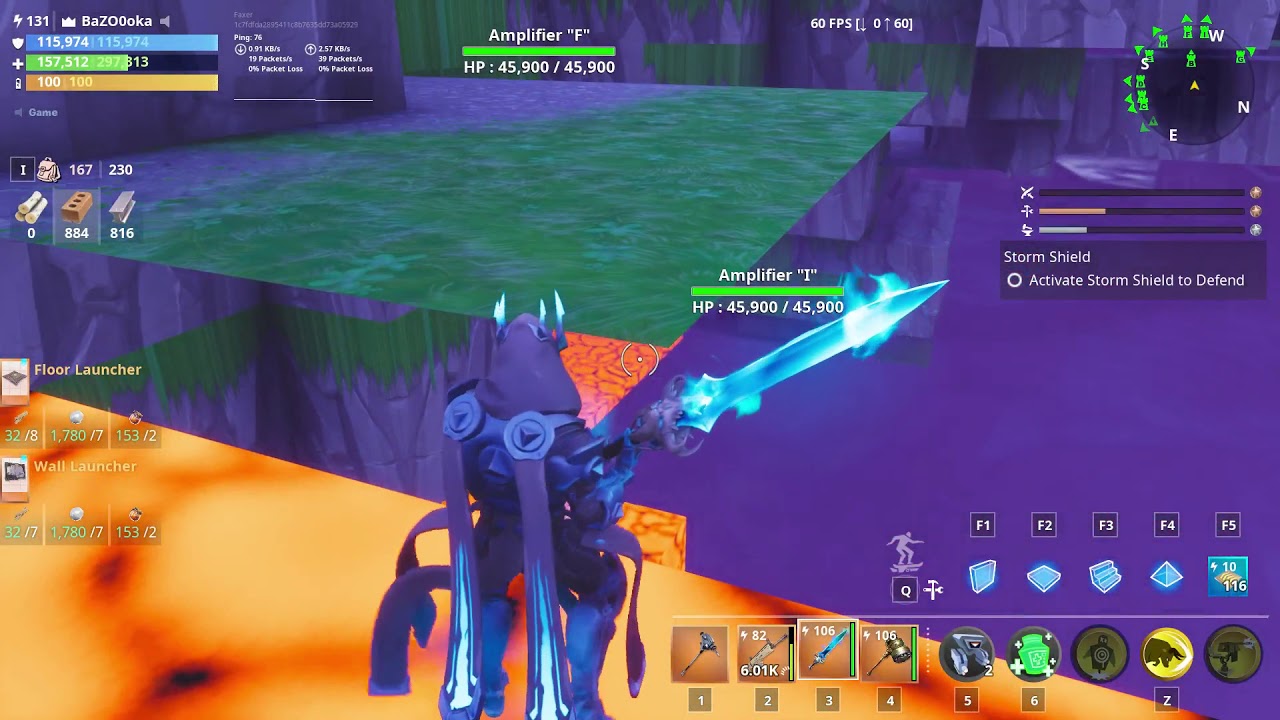 Fortnite STW : UNDER TWINE PEAKS MAP with Spectral Blade - YouTube