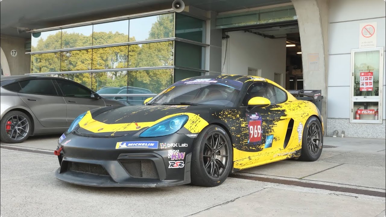 Porsche 718 GT4 Clubsport Competition Race Car - Inspection ...