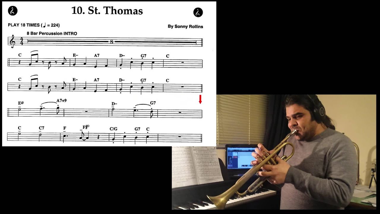 St. Thomas - Sonny Rollins (theme) How to play - YouTube