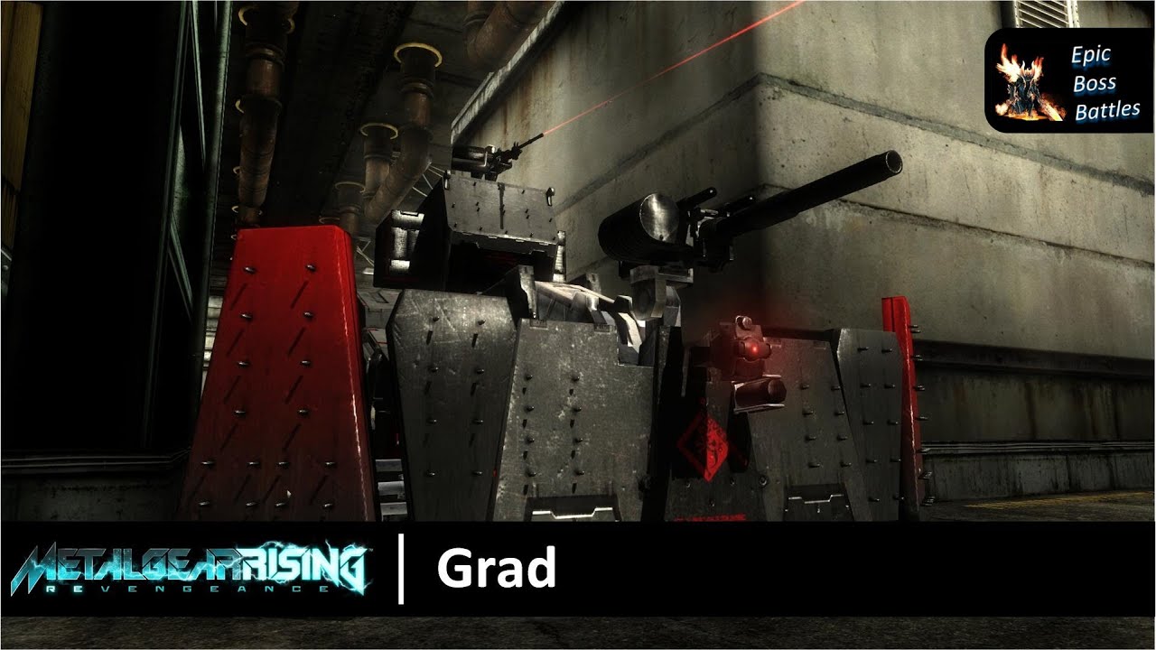 Metal Gear Rising - Grad Boss Battle [HD] - YouTube