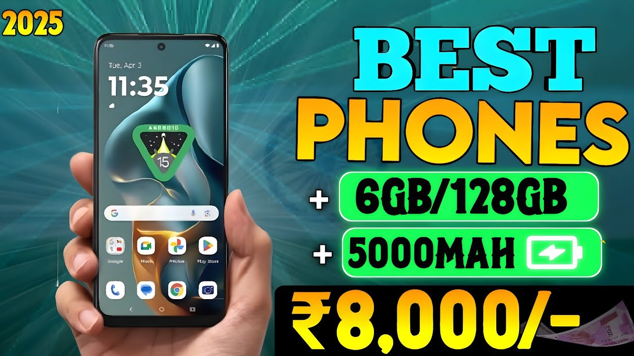 Best 5G Phones under 8000 in 2025 February | Top 5G Phones under 8000 ...