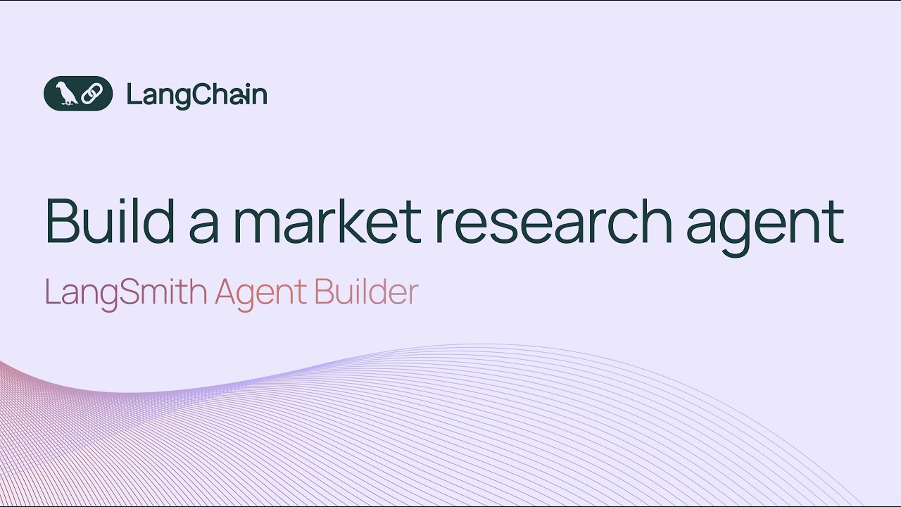 Building a Market Research Assistant with Langsmith Agent Builder - YouTube