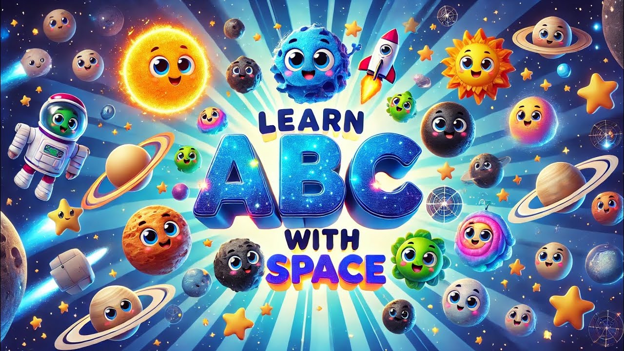 ABC Space Song for Kids | Learn Alphabet with Fun Space Adventures ...