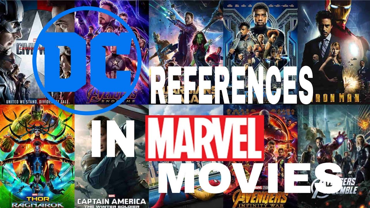 5 DC references in Marvel movies - YouTube