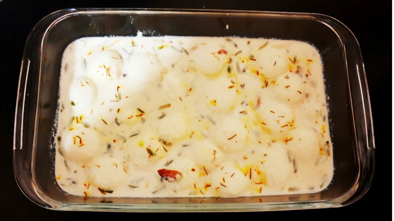 Easy Rasmalai Recipe - YouTube