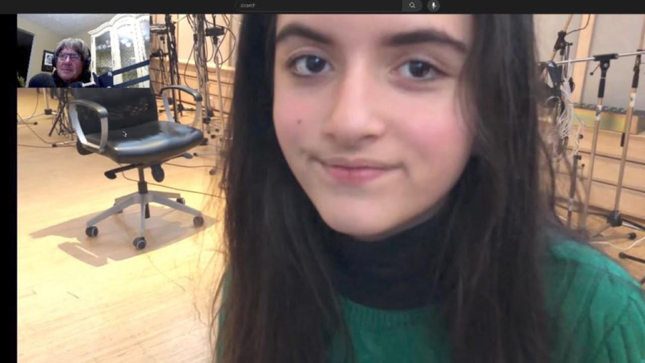 GREAT ENDING! Angelina Jordan rehearsal playing piano "Feeling Good ...