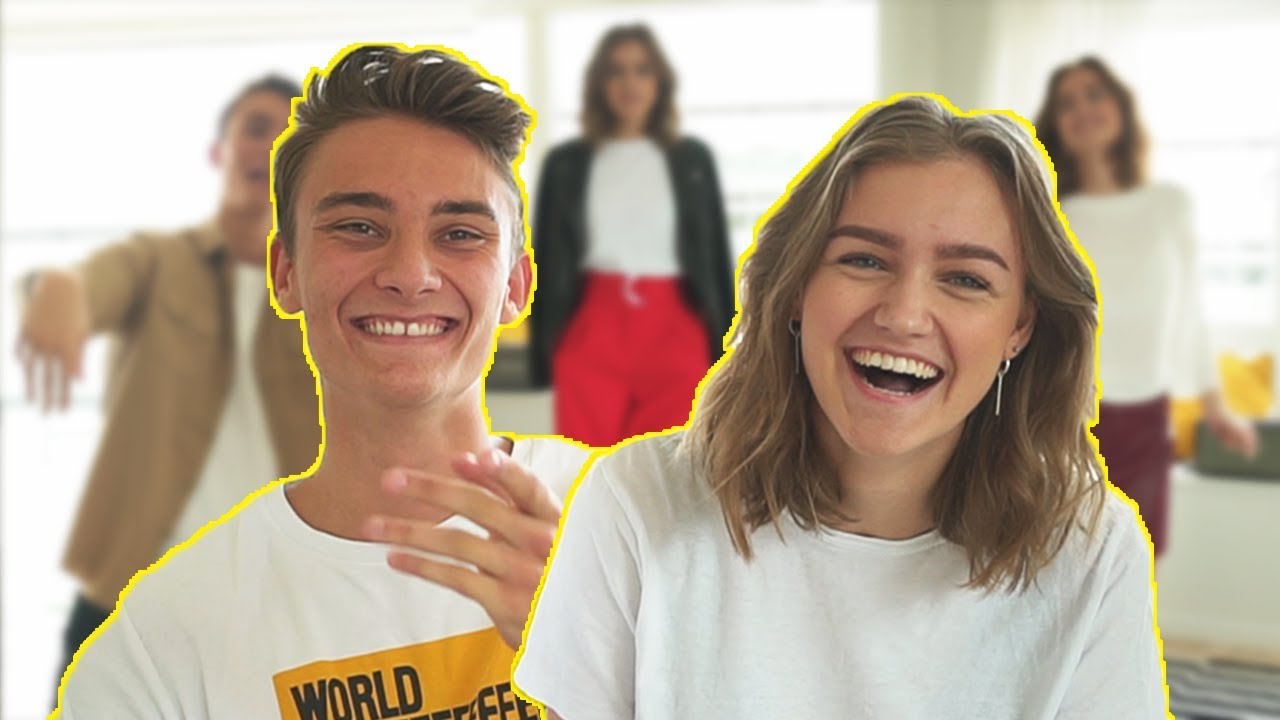 VI KØBER TØJ TIL HINANDEN - Husum og Astrid Olsen - YouTube