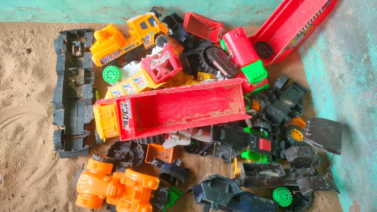 in tha good toy helicopter mini tractor trolley truck tanker cng auto ...