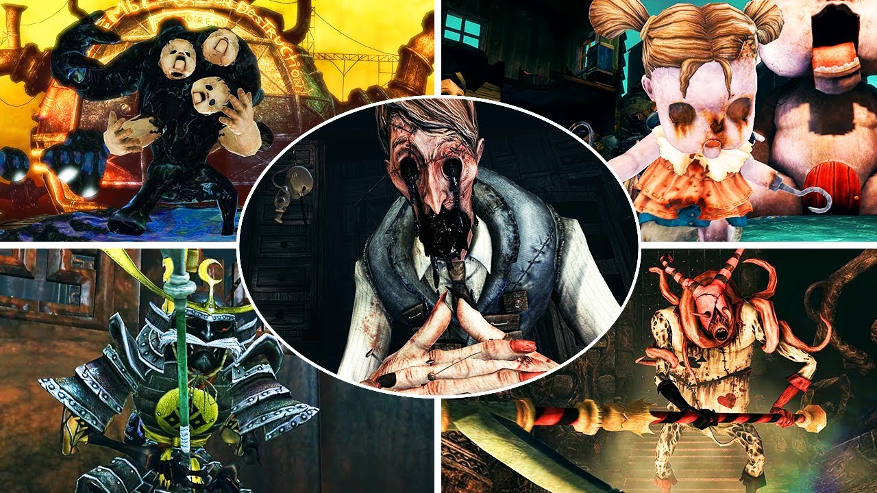 ALICE MADNESS RETURNS All Boss Fights + Ending 4K 60FPS Ultra HD - YouTube