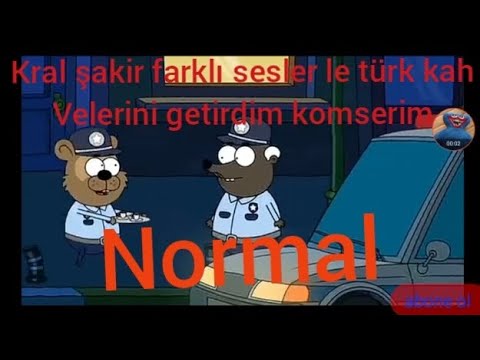 kral şakir farklı sesler le